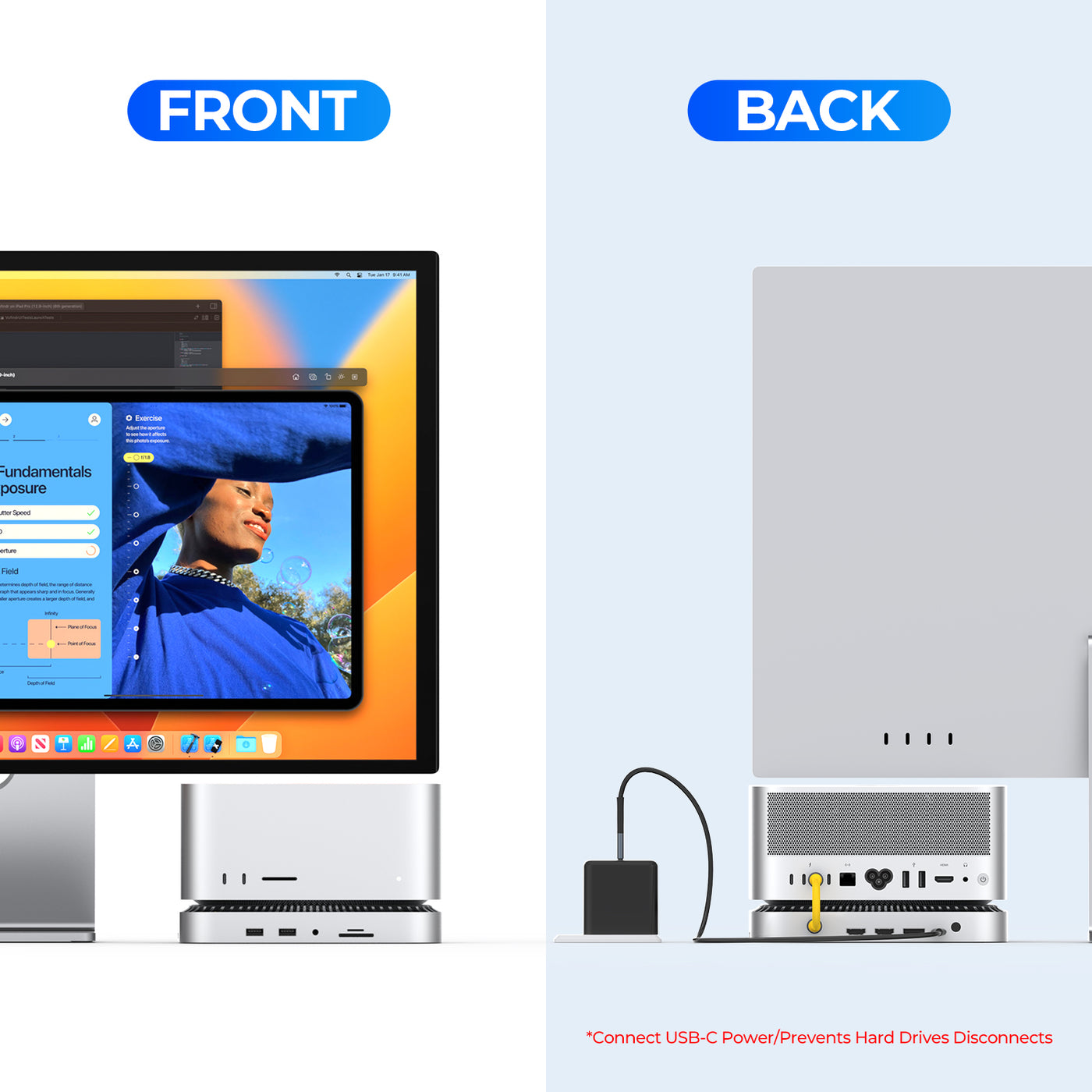 RayCue 10-in-1 80Gbps Dock for Mac Studio (M4 Max / M3 Ultra)| Pre-Ord