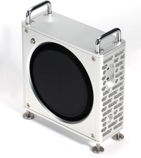 RAYCUE Mac Pro Vibe in Mac Mini Size Mac Pro Case for Mac Mini M4 Pro