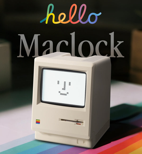 Maclock-Retro 1984 Mac Pixel Art