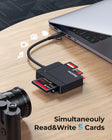 RayCue USB C USB3.0 Multi SD Card Reader, 7 in1 Memory Card Reader for