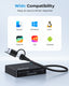 RayCue USB C USB3.0 Multi SD Card Reader, 7 in1 Memory Card Reader for